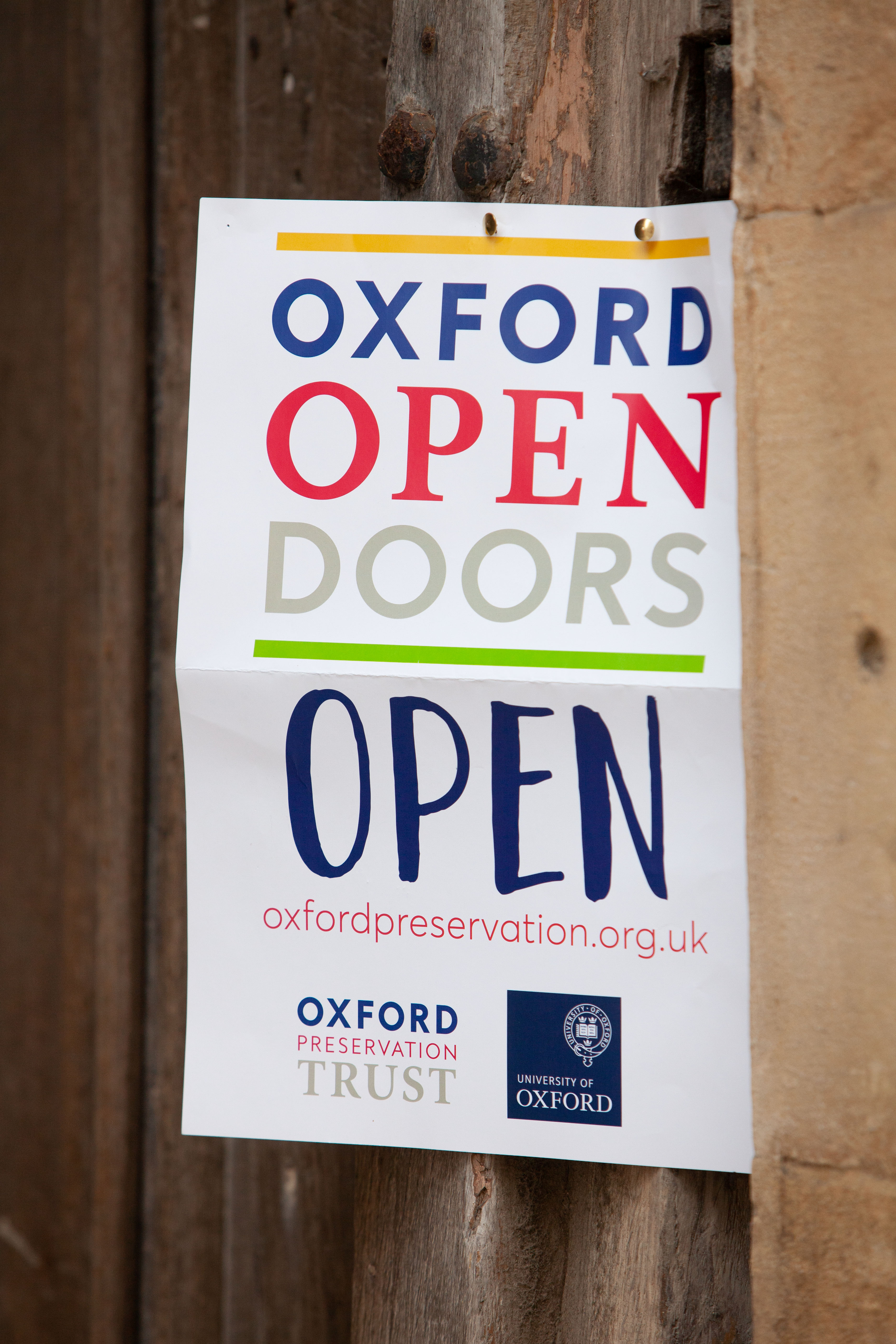 Oxford Open Doors (14th & 15th September 2024) | Community History
